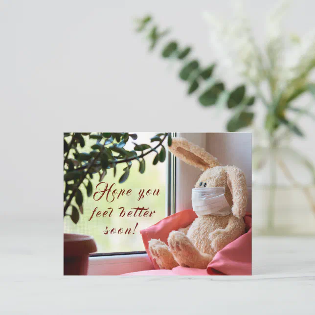 Postcard Get well soon | Zazzle