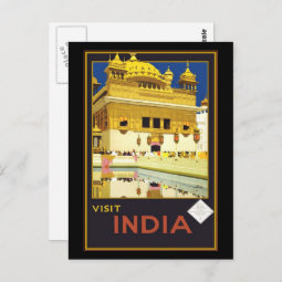 Postcard Greetings India | Zazzle