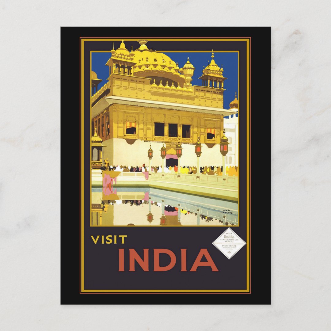 Postcard Greetings India | Zazzle