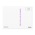 Postcard Horizontal Template | Zazzle