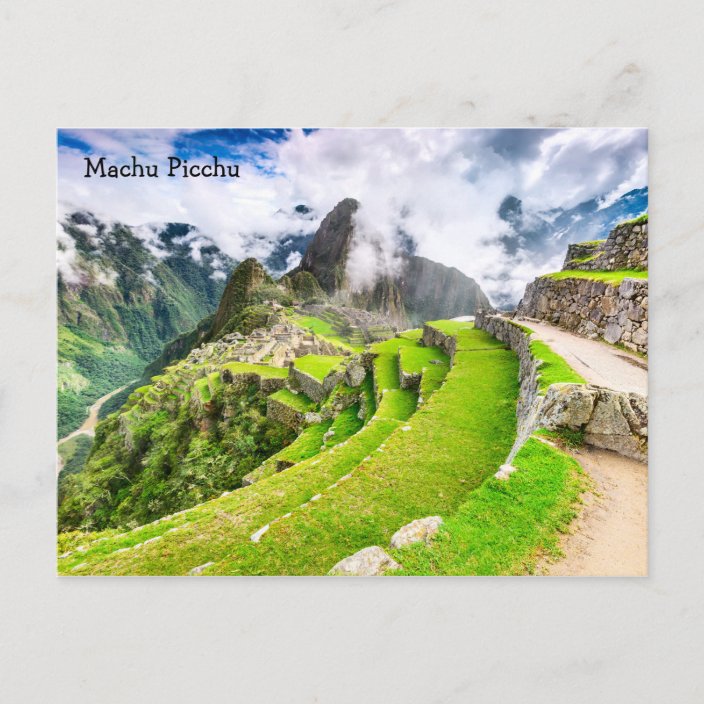 Postcard Machu Picchu, Cusco - Peru | Zazzle.com