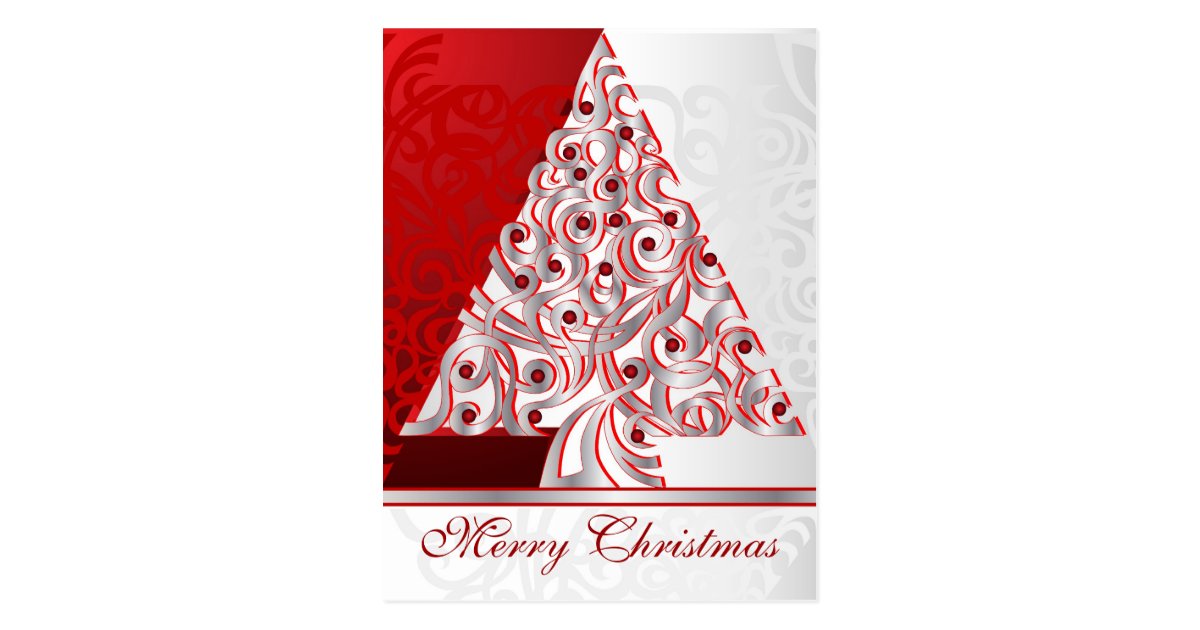 Postcard Merry Christmas | Zazzle.com