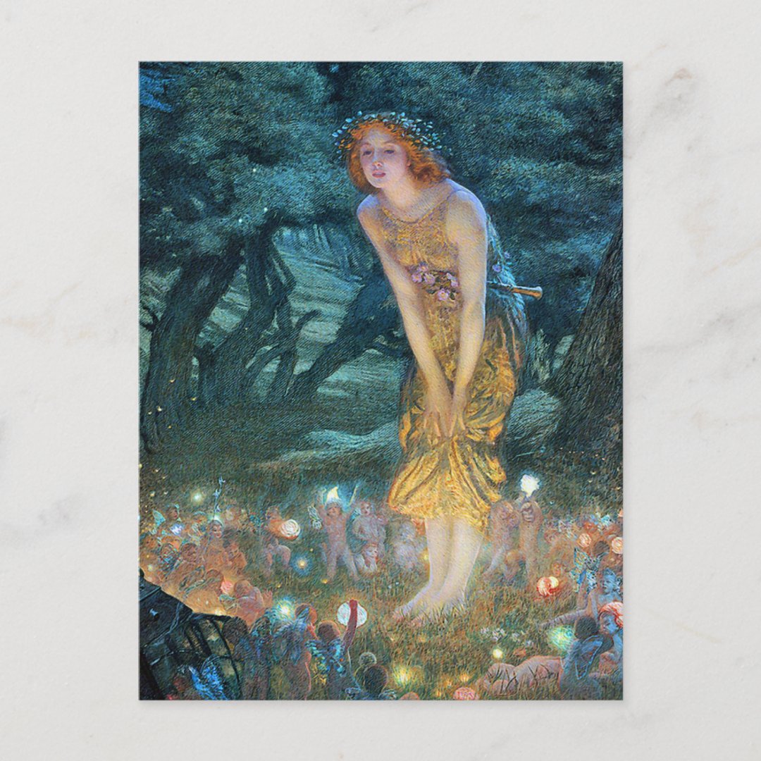 Postcard: Midsummer's Eve Postcard | Zazzle