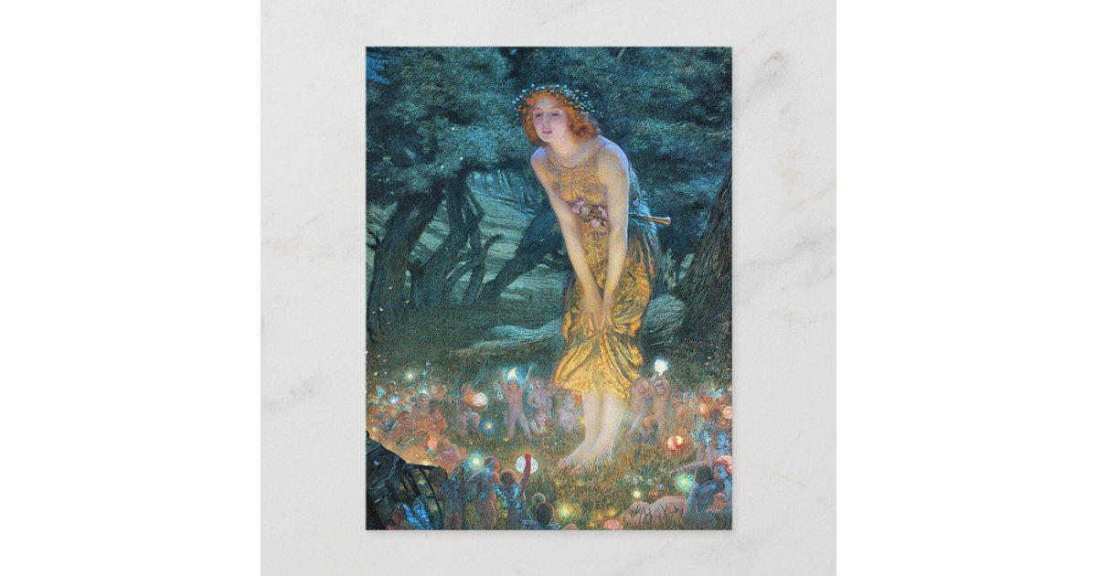 Postcard: Midsummer's Eve Postcard | Zazzle