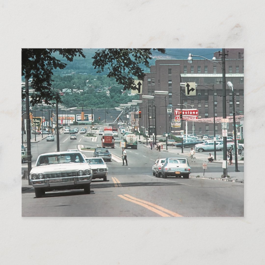 Postcard Mulberry St. Scranton Pa. | Zazzle
