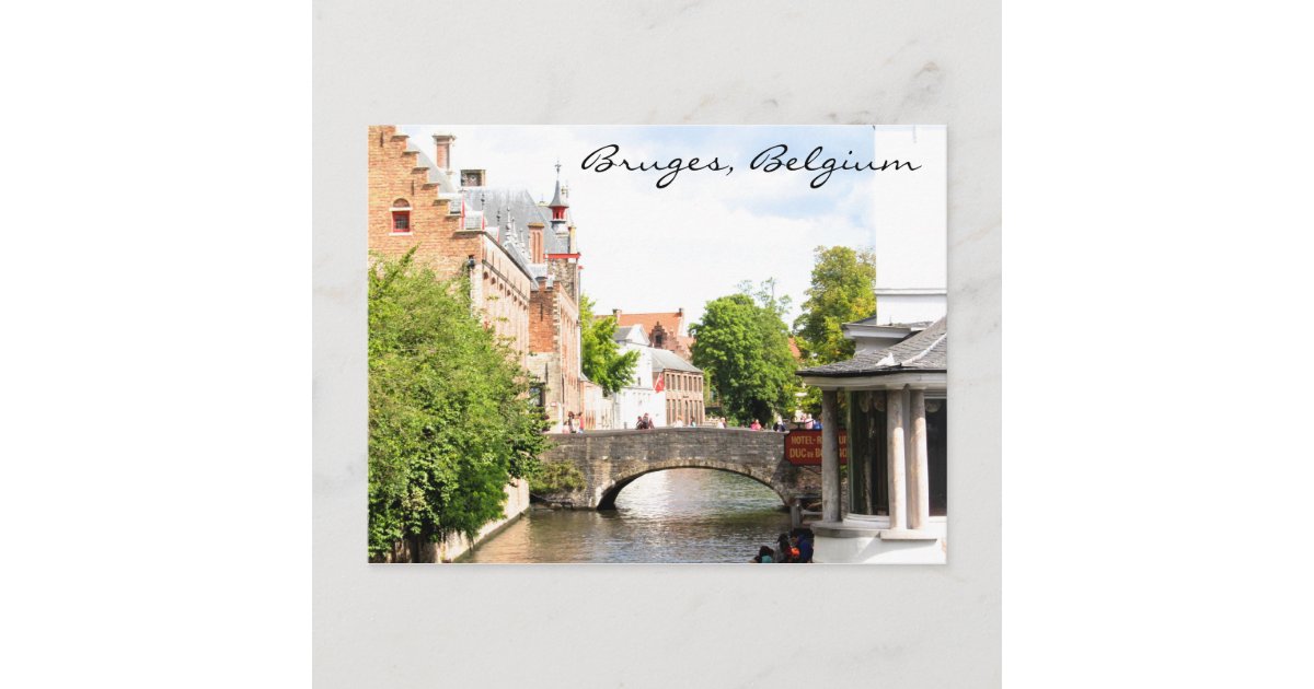 Postcard of Bruges, Belgium | Zazzle