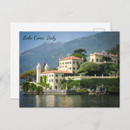 Postcard of Lake Como Italy | Zazzle