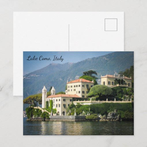 Postcard of Lake Como Italy | Zazzle