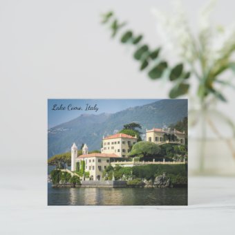Postcard of Lake Como Italy | Zazzle