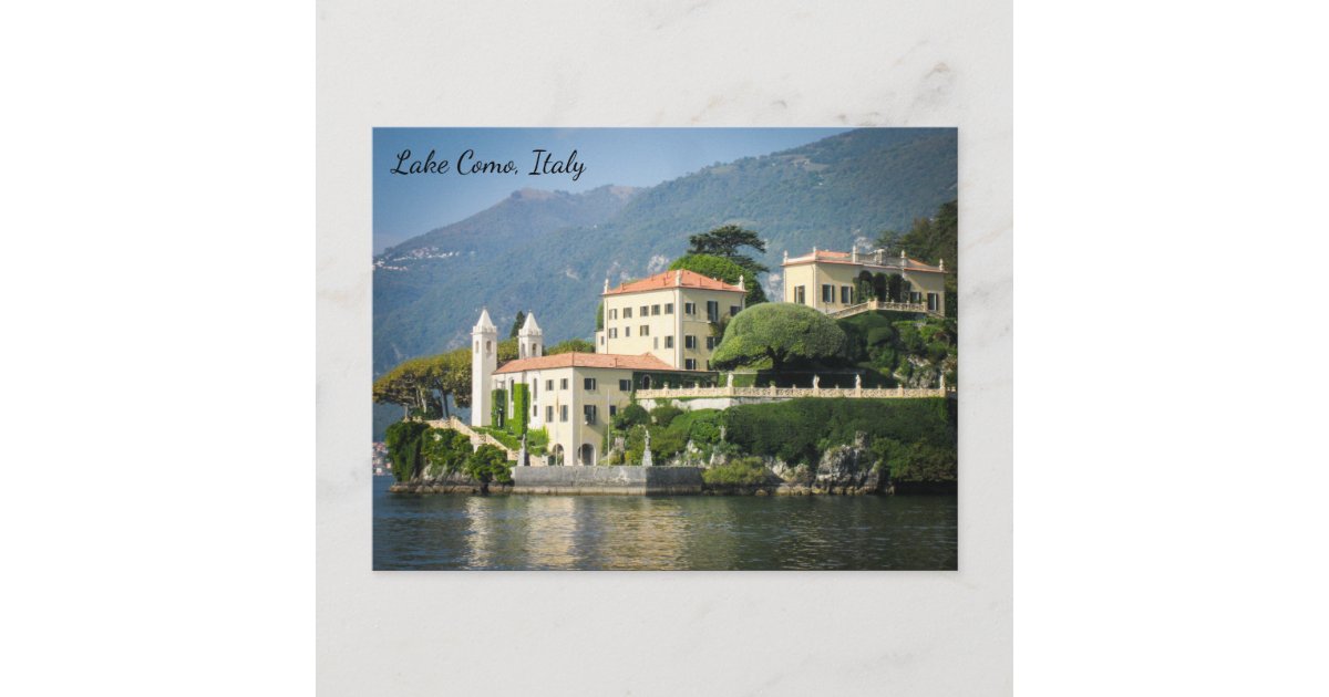 Postcard of Lake Como Italy | Zazzle