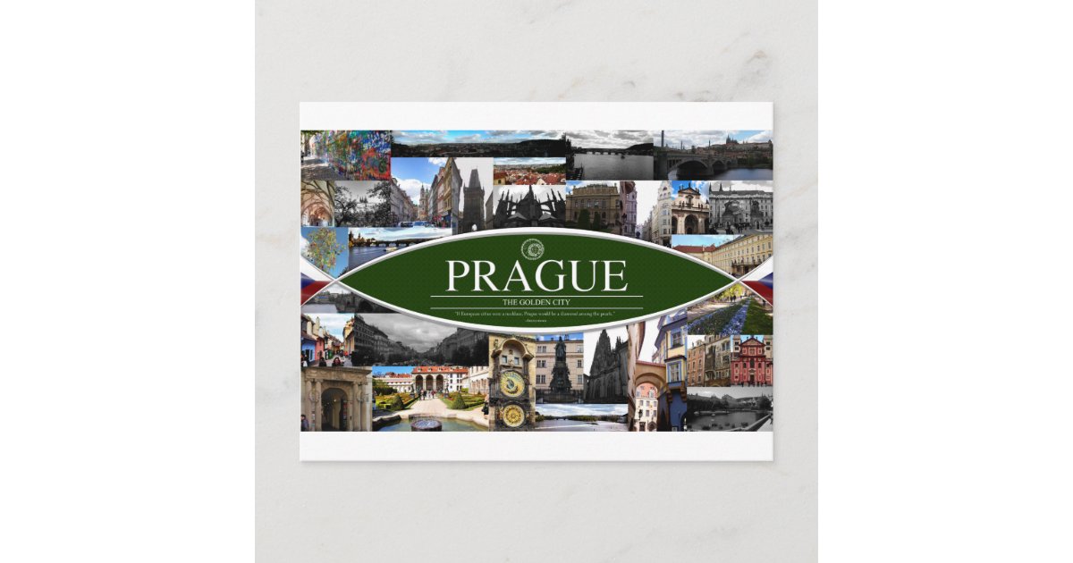 Postcard of Prague | Zazzle