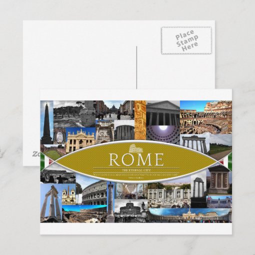 Postcard of Rome | Zazzle
