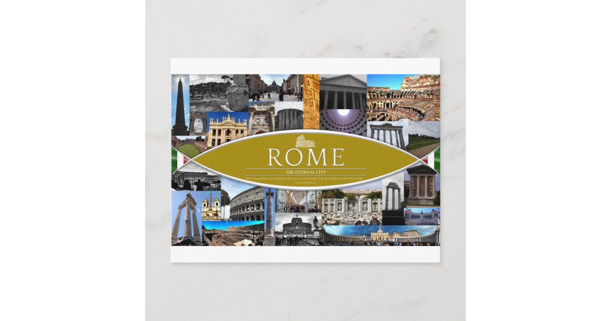 Postcard of Rome | Zazzle