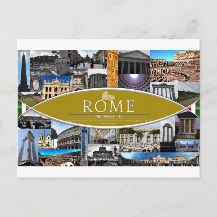 Postcard of Rome | Zazzle.com