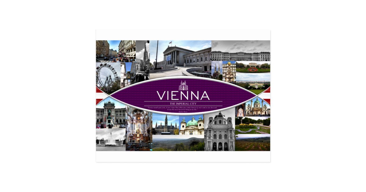 Postcard of Vienna | Zazzle.com