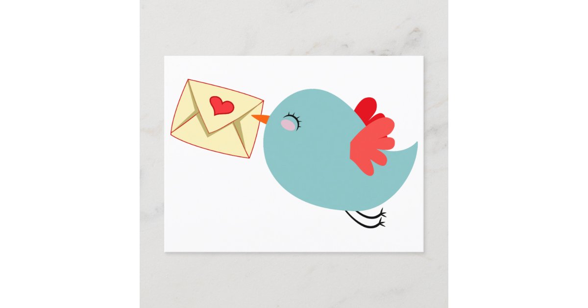 postcard pigeon mail | Zazzle