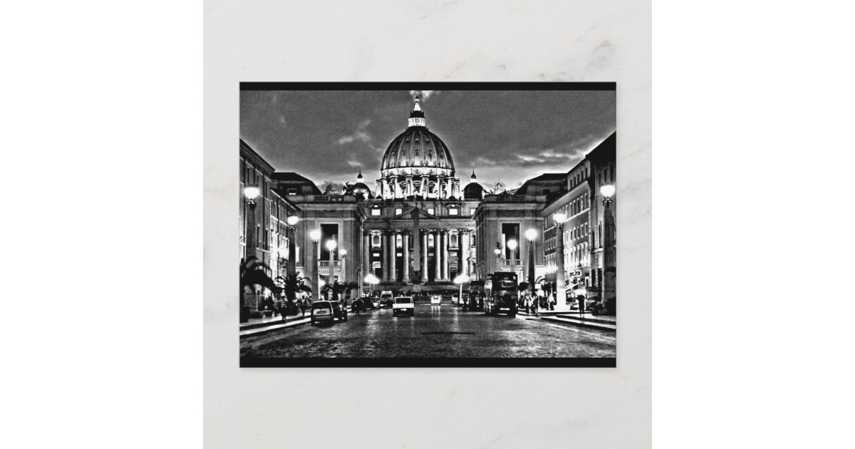 Postcard-Places-St Peter's Basilica Postcard | Zazzle