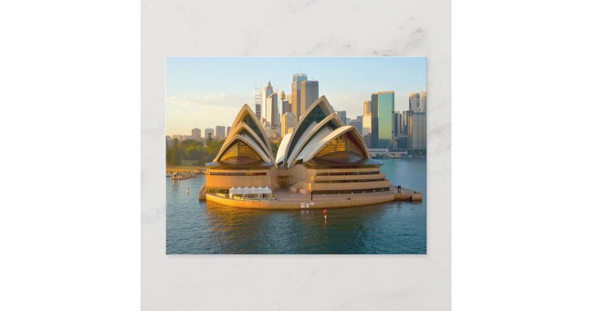 Postcard| Sydney Opera House Australia Postcard | Zazzle
