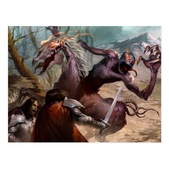 Postcard - The Attack of the Nuckelavee | Zazzle.com
