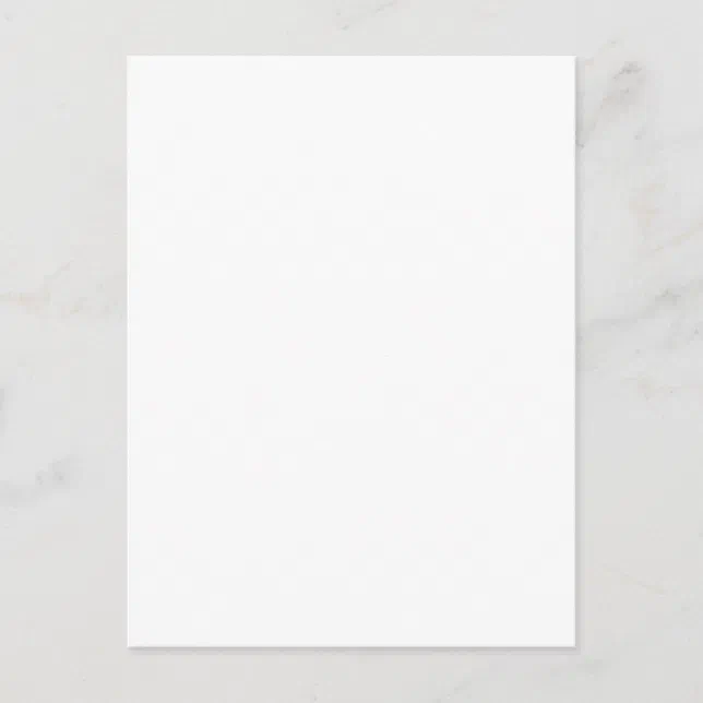Postcard Vertical Template | Zazzle