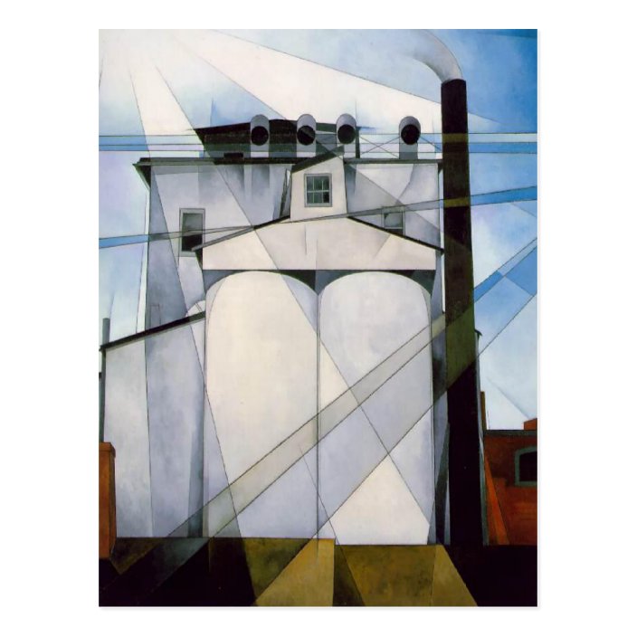 Postcard With Charles Demuth Painting | Zazzle.com