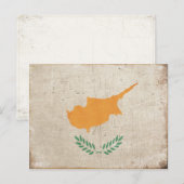 Postcard with Cool Cyprus Flag Print | Zazzle