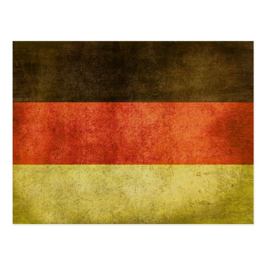 Postcard with Dirty Flag from Germany | Zazzle.com