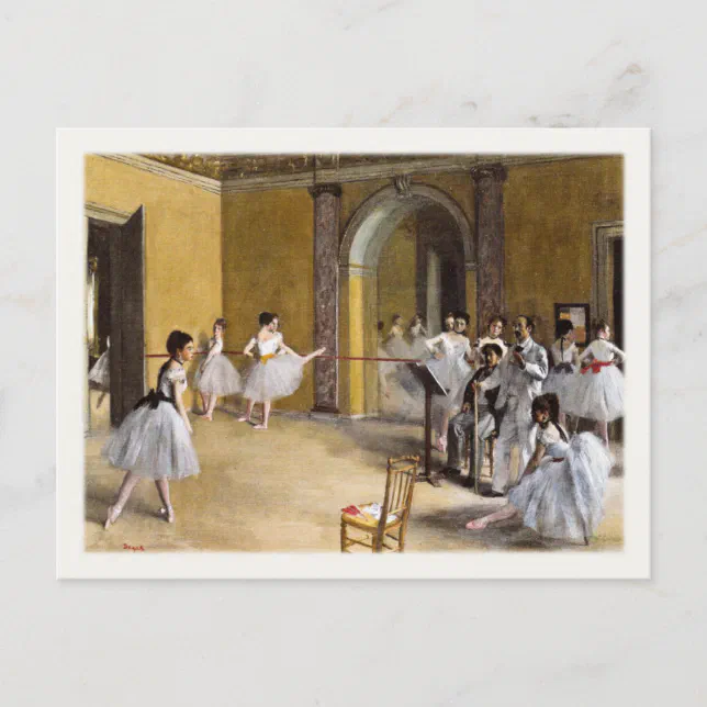 Postcard With Famous Ballet Painting | Zazzle