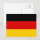 Postcard with Flag of Germany | Zazzle