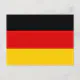 Postcard with Flag of Germany | Zazzle