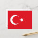 Postcard with Flag of Turkey | Zazzle