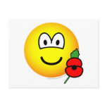 Poppy emoticon : Emoticons @ emofaces.com