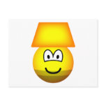 Lamp emoticon : Emoticons @ emofaces.com