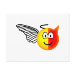 Angel or devil emoticon : Emoticons @ emofaces.com
