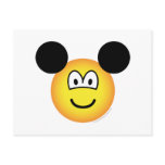 Mickey Mouse emoticon : Emoticons @ emofaces.com