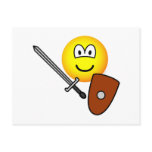 Sword fighting emoticon : Emoticons @ emofaces.com