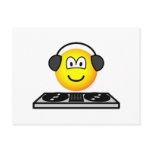 DJ emoticon : Emoticons @ emofaces.com