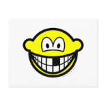 Missing tooth smile : Smilies @ emofaces.com