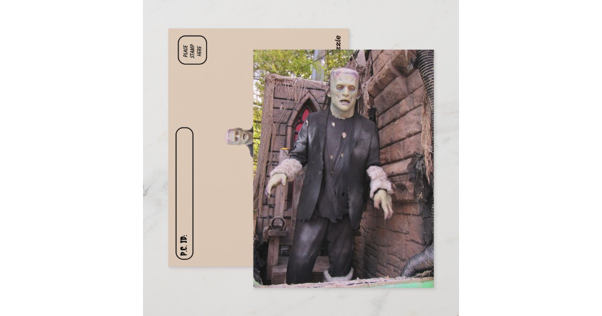 Postcrossing - Frankenstein's Monster Postcard | Zazzle