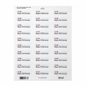 Postcrossing ID Label - Letter | Zazzle
