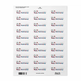 Postcrossing ID Label - Pigeon | Zazzle