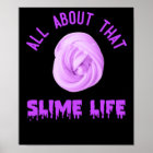 Slime photo booth frame poster photo prop | Zazzle.com