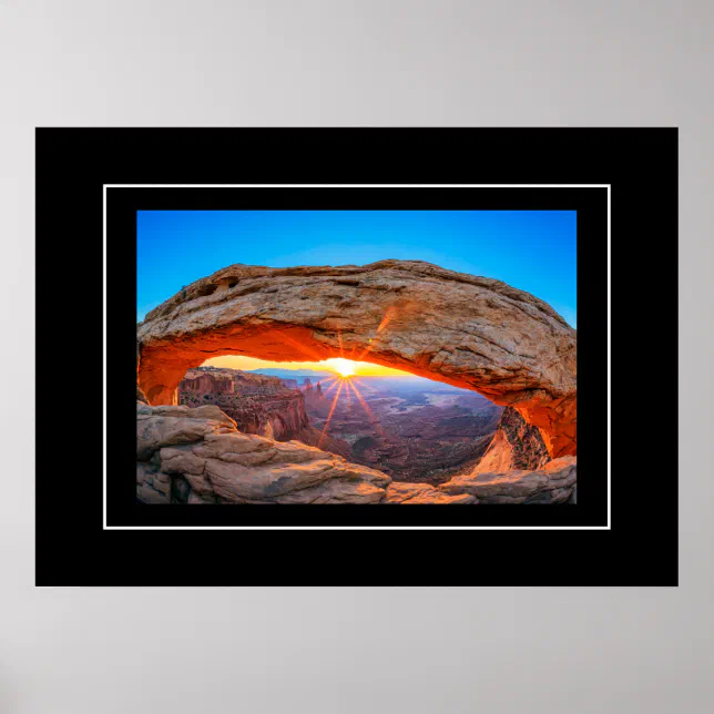 Poster Arch Rock Utah | Zazzle