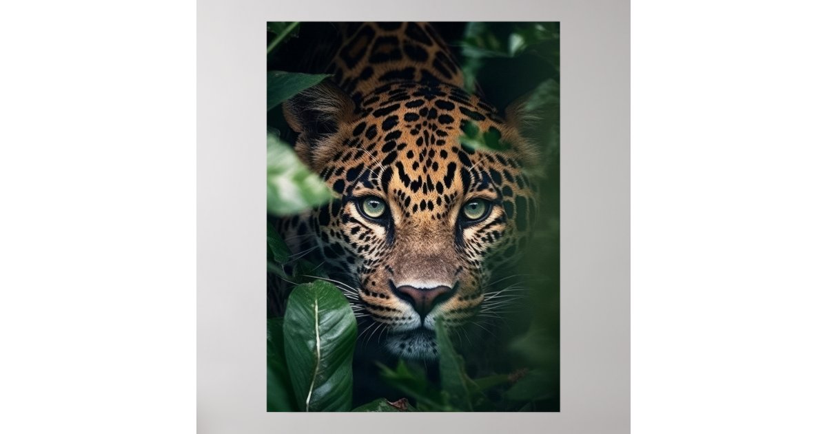 Poster Art Leopard | Zazzle