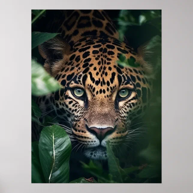 Poster Art Leopard | Zazzle