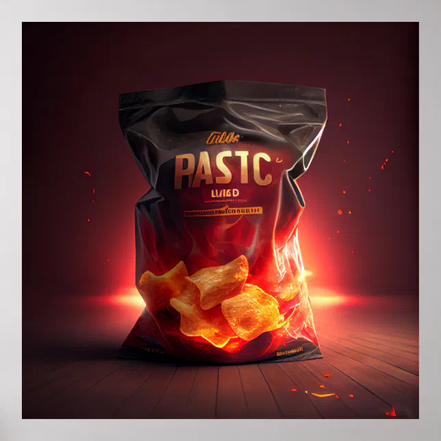 Poster bag of chips | Zazzle