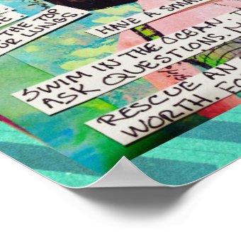 POSTER- BE PRESENT POSTER | Zazzle