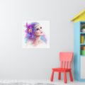 poster beautiful woman portrait | Zazzle