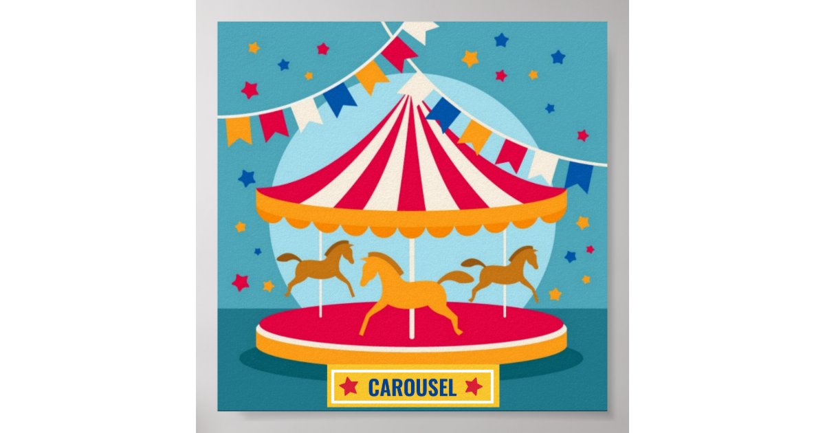 Poster - Carousel | Zazzle