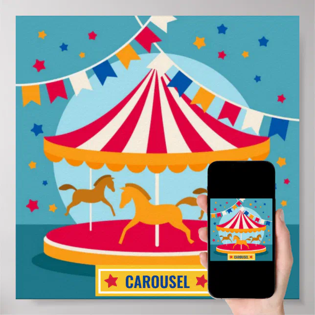 Poster - Carousel | Zazzle